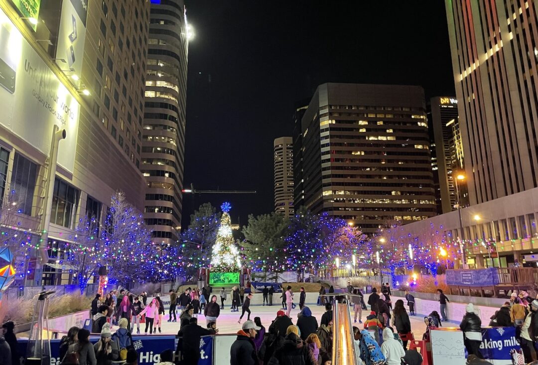 4 Stunning Outdoor Ice Skating Rinks In Denver - Seen By Amy